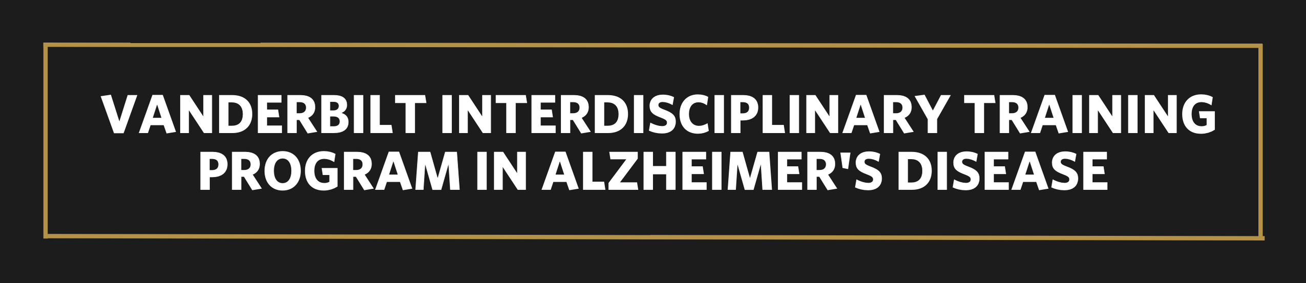 T32 Interdisciplinary Training Program | Vanderbilt Memory and Alzheimer's Center
